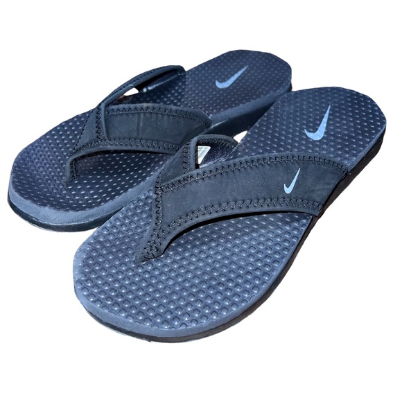 Nike | Shoes | Nike Black Flip Flops | Poshmark